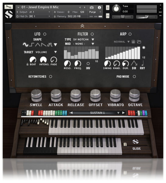 Soundiron Jewel Empire II - vintage Italian synthesizer for Kontakt