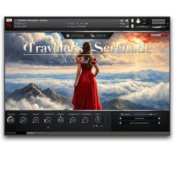 Soundiron Traveler's Serenade - Female modal solo vocal phrases for Kontakt
