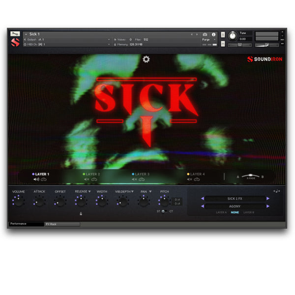 Soundiron Sick Ultimate - Horror instrument & SFX collection for Kontakt